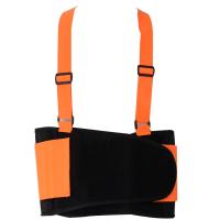 China BS036 Training Belt Waist Back Support Body Building Strength 100% Polyester Material for sale