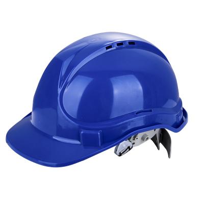 China Adjustment Manner Ratchet T128 PE Ventilation Safety Helmets for Industrial Construction for sale