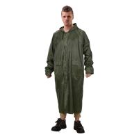 China RAINWEAR RR020-N 170T Olive Green Rubberized Polyester Raincoat for sale