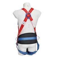 China Red/Blue Polyester SB113 Full Body Safety Harness for Fall Protection 100% Polyester for sale