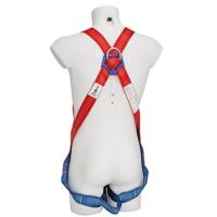 China CE Standard 100% Polyester Safety Belt Full Body Safety Harness Belt for Work at Height for sale