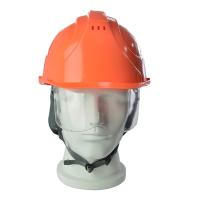 China N.W. 17KG Industrial Safety Hard Hat with Goggles and Anti-fog PC Visor Logo WELWORK for sale