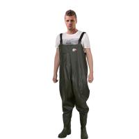China Custom Made 70D Nylon PVC Waist High Waders for Plus Size B2B Purchasers for sale