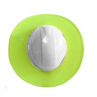 China Lime and Orange High Visibility Sun Protection Helmet Curtain for Breathable Sunshade for sale