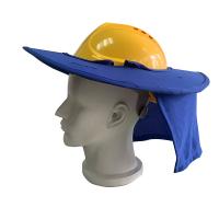 China Neck Protector Size 35 x 19 cm Sunshade Helmet Curtain for Breathable Sun Protection for sale