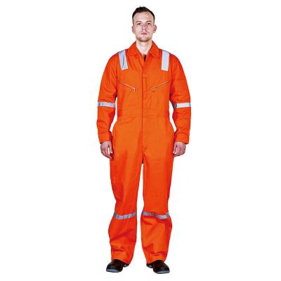 China 180g/sqm Fabric Weight WC033-R OEM Reflective Tape Workwear Suits for Unisex Uniforms for sale