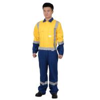 China Custom Reflective Workwear Suits Unisex Workshop Clothing Overall with Cotton Fabric for sale