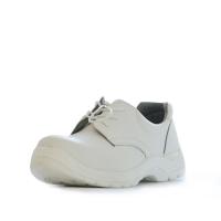 China White Kitchen Safety Shoes UQ-548 SBP Standard with Steel Toe and Campela Lining for sale