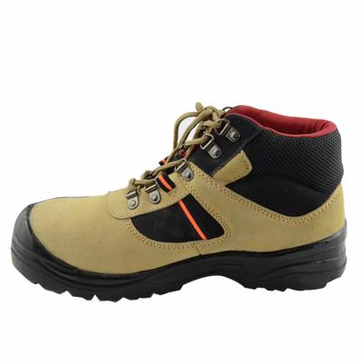 China UG-198 Euro37-47 Campela Lined Suede Leather CE EN 20345 Work Protective Safety Shoes for sale