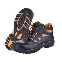 China Split Leather PU Injection STEEL TOE Safety Shoes UC-385 for Workplace Protection for sale