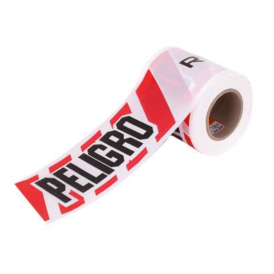 China Waterproof Caution Tape Safety Warning Tape WT-006 Customized and Color/Logo for sale
