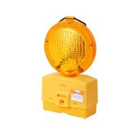 China Traffic Road Blocl Lamp Battery Powered Traffic Safety Light SH-X050 with PS Lens Material for sale