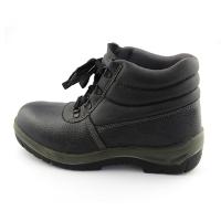 China UB-136 High Feet Protective Genuine Buffalo Leather Work Safety Shoes CE EN20345 for sale