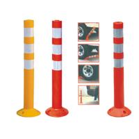 China SH-X061 Flexible Warning Post for Traffic Management and Road Safety 45-75cm Height for sale