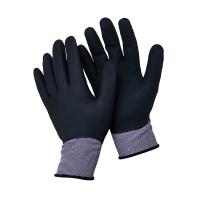 China Modelo Number N11510 Top Soft 13G Nylon Knitted Nitrile Coated Safety Working Gloves for sale