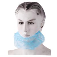 China Non-woven Blue/White Net Protector Reusable Beard Nets for Men Food Service Kitchen for sale