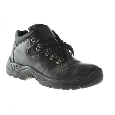 China UC-386 PU Injection Safety Industrial Feet Protect Buffalo Leather Working Steel Toe Shoes for sale