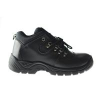 China UC-386 PU Injection Safety Industrial Feet Protect Buffalo Leather Working Steel Toe Shoes for sale