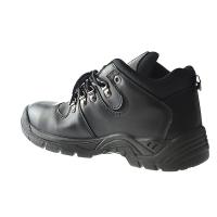 China UC-386 PU Injection Safety Industrial Feet Protect Buffalo Leather Working Steel Toe Shoes for sale