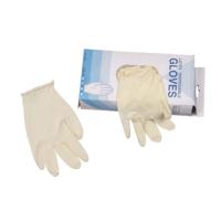 China Disposable Latex Gloves Full Size Range for Cleaning Lab and Food Prep Applications for sale