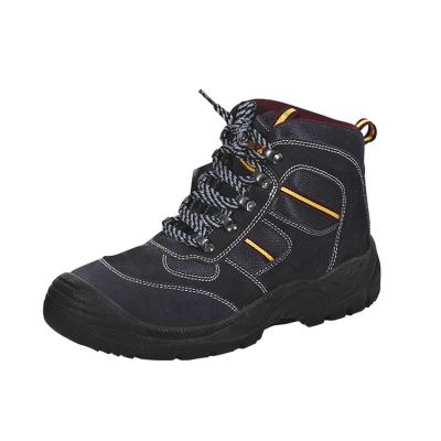 China CE Certified High Heel Safety Shoes Made of Suede Leather for Industrial Workers for sale