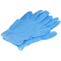China Powder-free Disposable Blue Nitrile Gloves for Food Cleaning Lab Affordable and Practical for sale