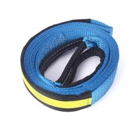 China Heavy Equipment Recovery Towing Strap with Sturdy and Strong Hook Polyester A3 Steel for sale