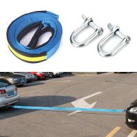 China Heavy Equipment Recovery Towing Strap with Sturdy and Strong Hook Polyester A3 Steel for sale