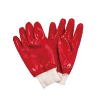 China CE EN 388 Industrial PVC Fully Coated Safety Working Gloves for Construction Projects for sale