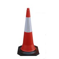 China Safety Caution Sign SH-X053 Reflective PVC Band Highway Traffic Cone for sale