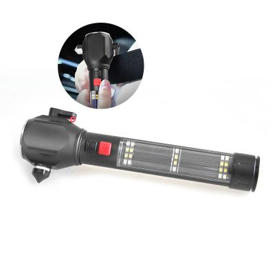 China FL017 Solar Power LED Flashlight Torch 8 Hours Lighting Period 0.31kg Product Weight for sale
