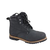 China Industrial MJ-10 Leather Working Shoes with Warm Campela Lining and Durable PU Outsole for sale
