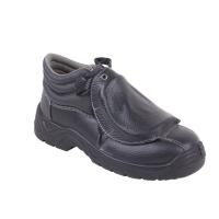 China PU Outsole Black UF-151 Buffalo Leather Steel Toe Campela Lining Workman's Safety Shoes for sale