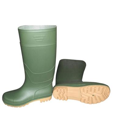 China Unisex RB108 Italy Style PVC Portable Safety Rain Boots without Steel Toe 1.38-1.85kg for sale
