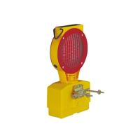China SH-X053 Solar Traffic Road Block Lamp with Visible Distance 250-300m PS Lens PP Frame for sale
