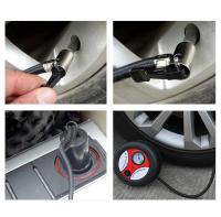 China 16*5cm Car Accessories Portable Plastic Inflator Pressure Tire Electric Air Compressors for sale