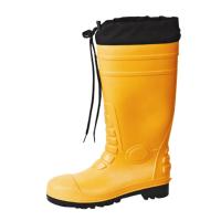 China Steel Sole Reflective Tape RB104 PVC/Rubber CE EN 20347 Rain Boots for Cold Weather for sale