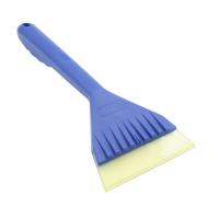 China Customized Logo 33cm Car Ice Scraper Gum Stainless Steel for Winter Driving for sale