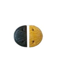China Rubber Material Road Speed Bump Breaker JSD-003A/RSH-002A/RSH-002B 500mm/250mm Length for sale
