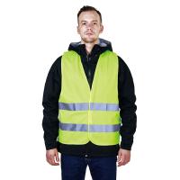 China Roadside Assistance Car Emergency Kit with PVC Dotted Cotton Gloves and Warning Vest for sale