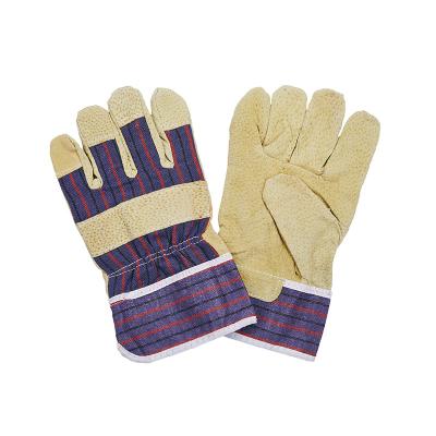 China Carton Size 65*35*28cm 88PASA Pig Grain Leather Safety Gloves with A-Grade for sale