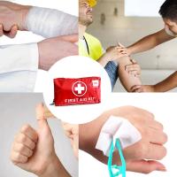 China 40PCS Car Accessories Medical Support Emergency Kit First Aid Kid for Car Emergencies for sale