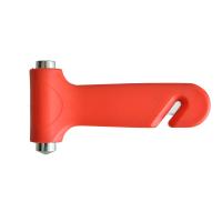 China Emergency Car Safety Hammer ABS Steel Automotive Window Breaker Seat Belt Cutter 3 IN 1 for sale