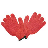 China Modelo Number C6071 Anti-Slip T/C String Knit with Cross PVC Cover Cotton Work Gloves for sale