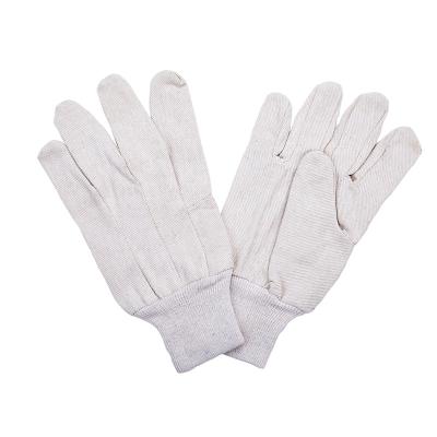 China Modelo number C380W 12OZ Cotton Work Gloves with Canvas Liner For Industry for sale