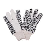China Modelo number C380W 12OZ Cotton Work Gloves with Canvas Liner For Industry for sale