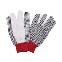 China Modelo number C380W 12OZ Cotton Work Gloves with Canvas Liner For Industry for sale