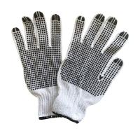 China Pvc Dotted White Cotton Gloves for Construction Work C078D1-N 20-27cm 40g-100/PR for sale