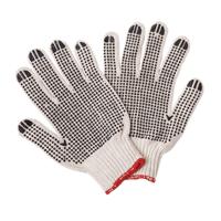 China Pvc Dotted White Cotton Gloves for Construction Work C078D1-N 20-27cm 40g-100/PR for sale