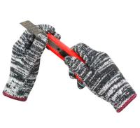 China Colorful Cotton String Knitted Poly Hand Labor Safety Work Gloves for Knitted Hand for sale